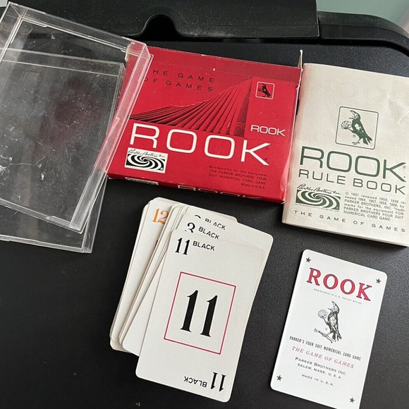 Parker Brothers | Toys | Vintage 968 Parker Bros Rook Card Game ...